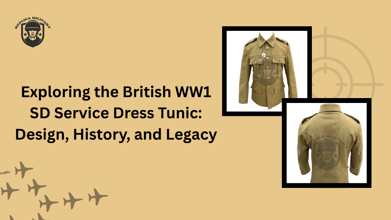 British WW1 SD Service Dress Tunic – Authentic Reproduction