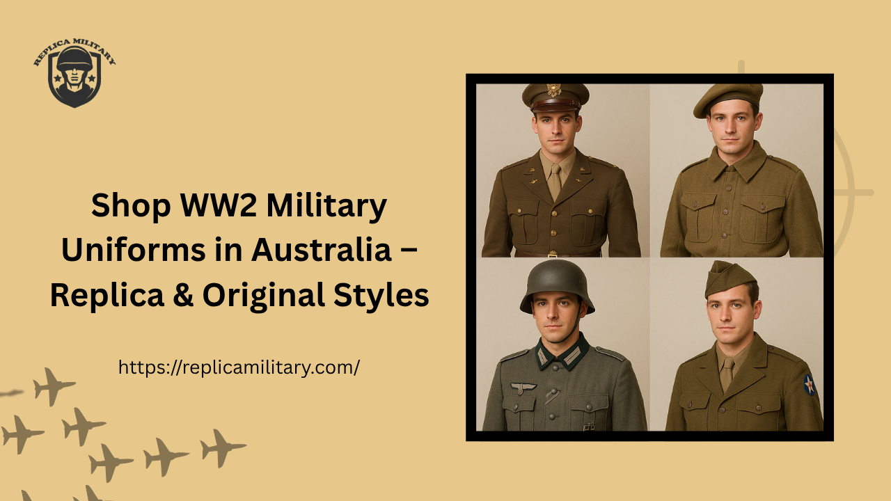 Buy World War 2 uniforms Australia | Replica Military