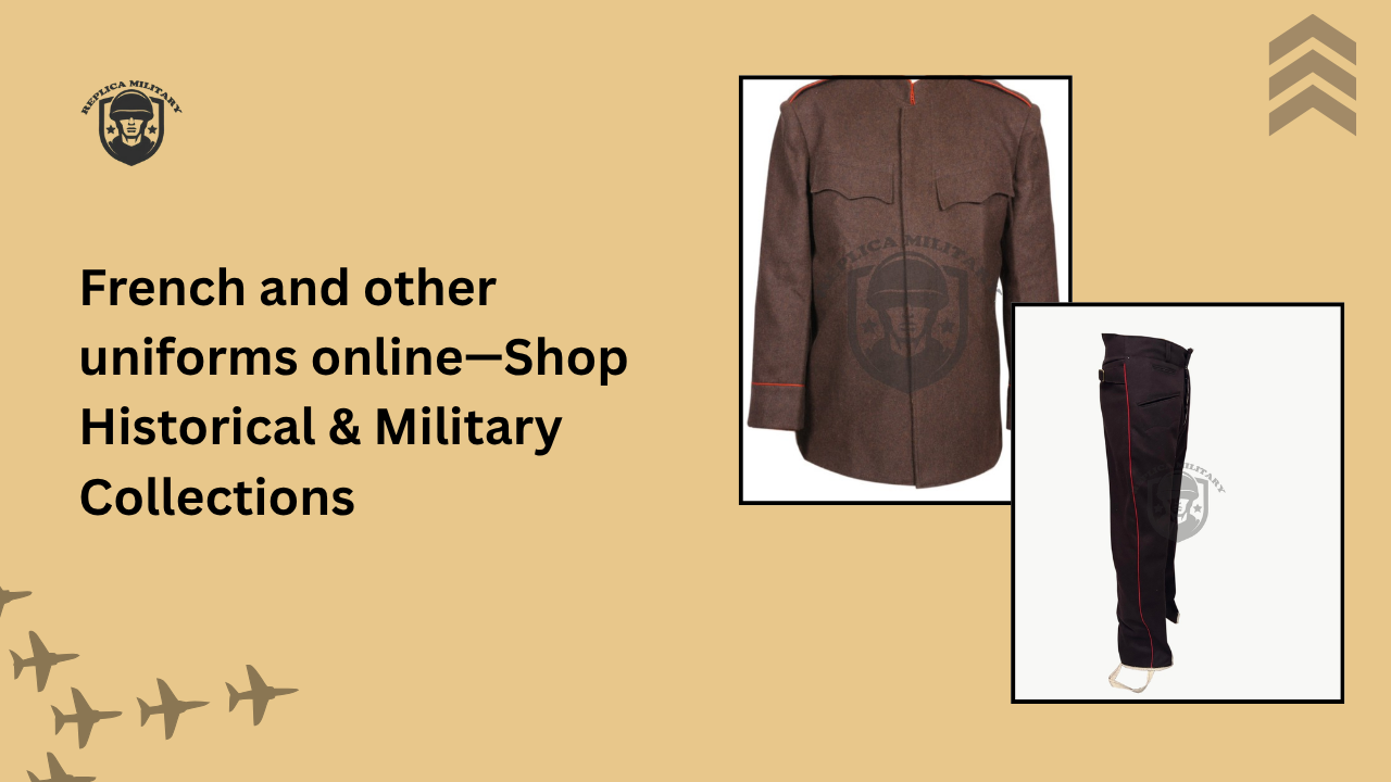 French and Other Uniforms Online | Buy Authentic Replicas