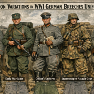The Changes in German soldier outfit World War 1