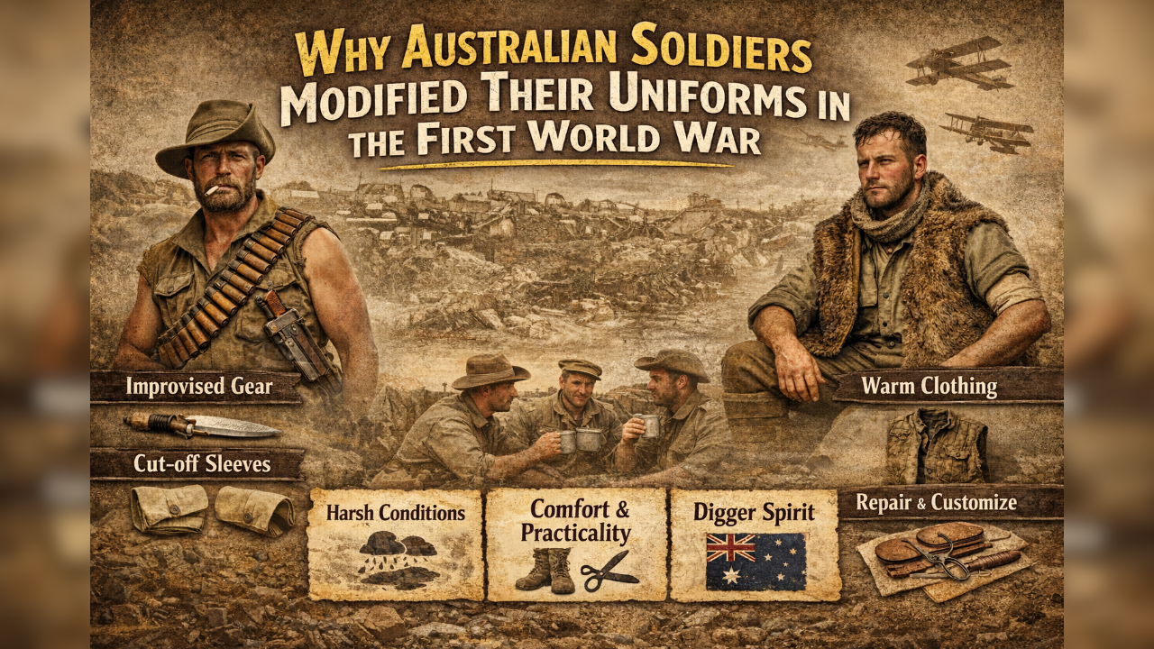 Personal Modifications to Australian WW1 Dress Explained